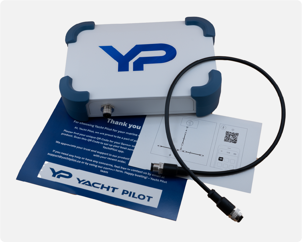YachtPilot Boat Monitor Sensor Pro Extreme – Rugged Wi-Fi Boat Monitor